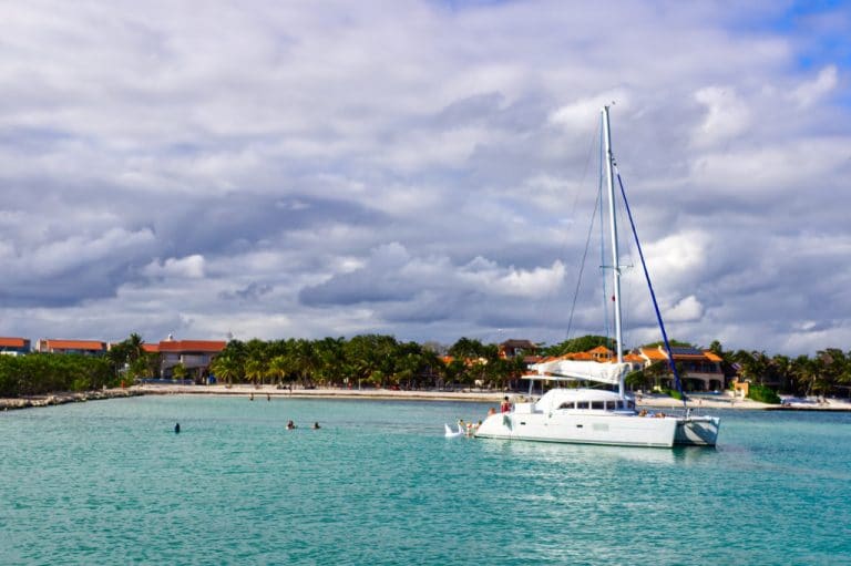 38ft. Catamaran Rental | Tulum Boat Charters